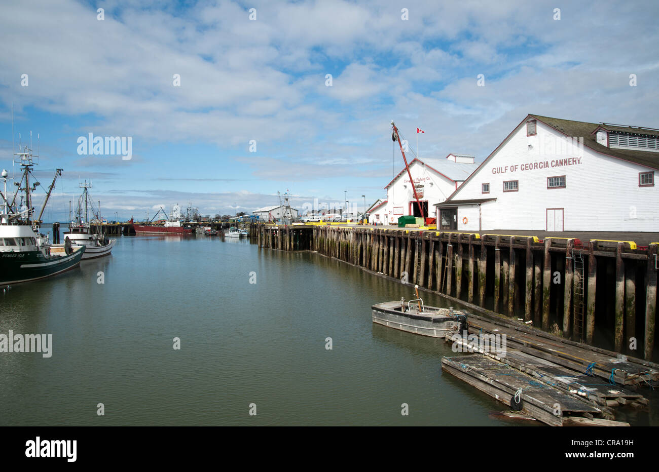 Gulf of Georgia Cannery in historic fishing village of Steveston ...