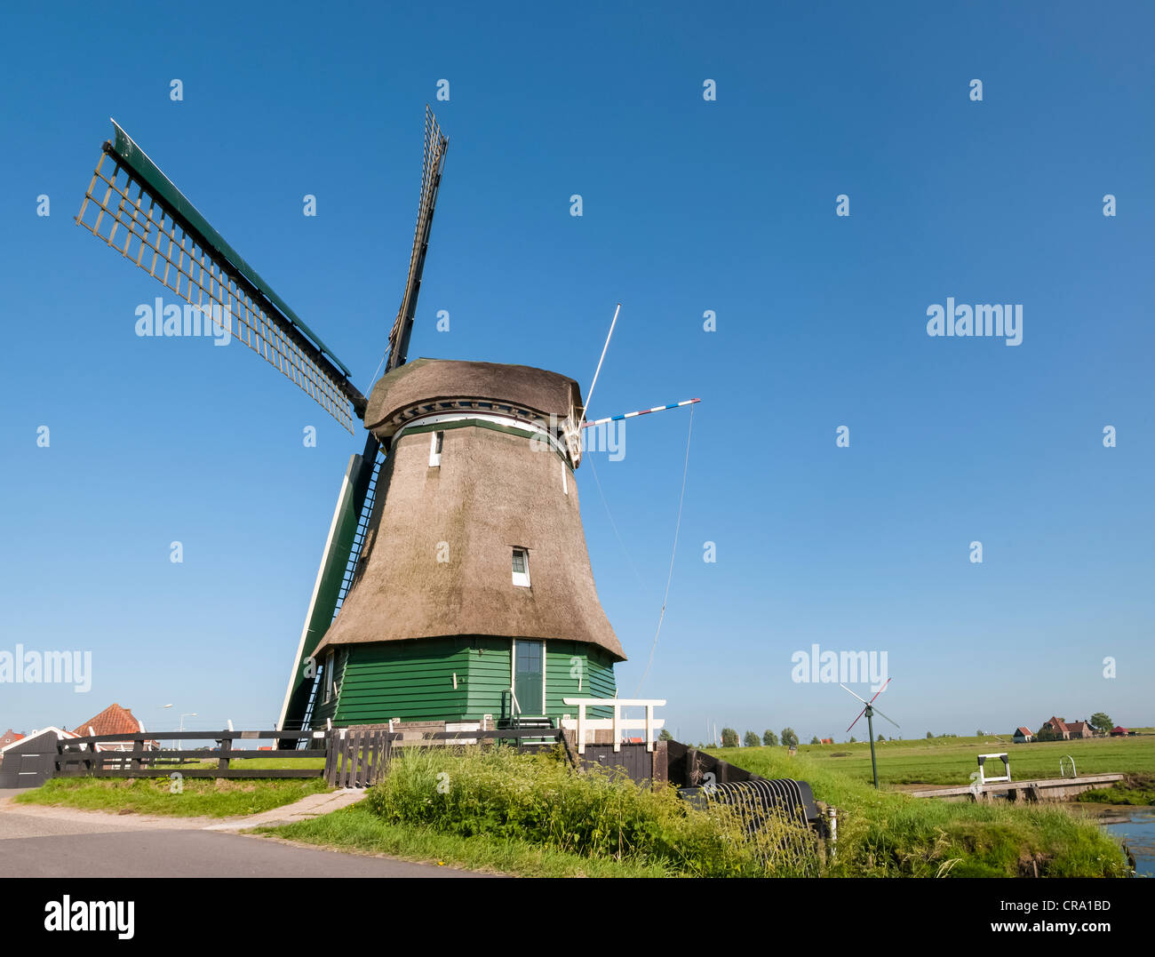 Netherlands volendam windmill hi-res stock photography and images - Alamy