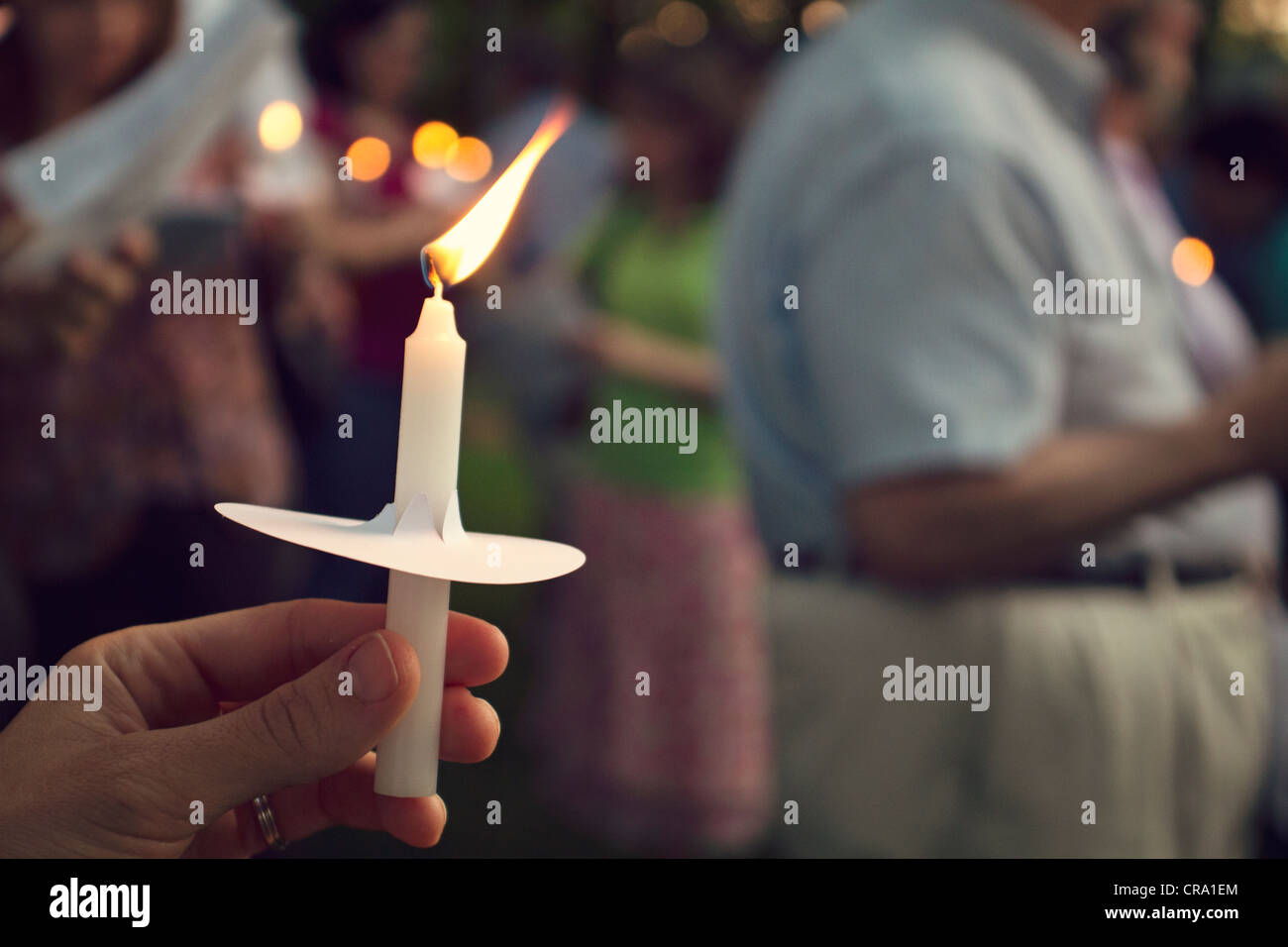 Candle vigil hi-res stock photography and images - Alamy