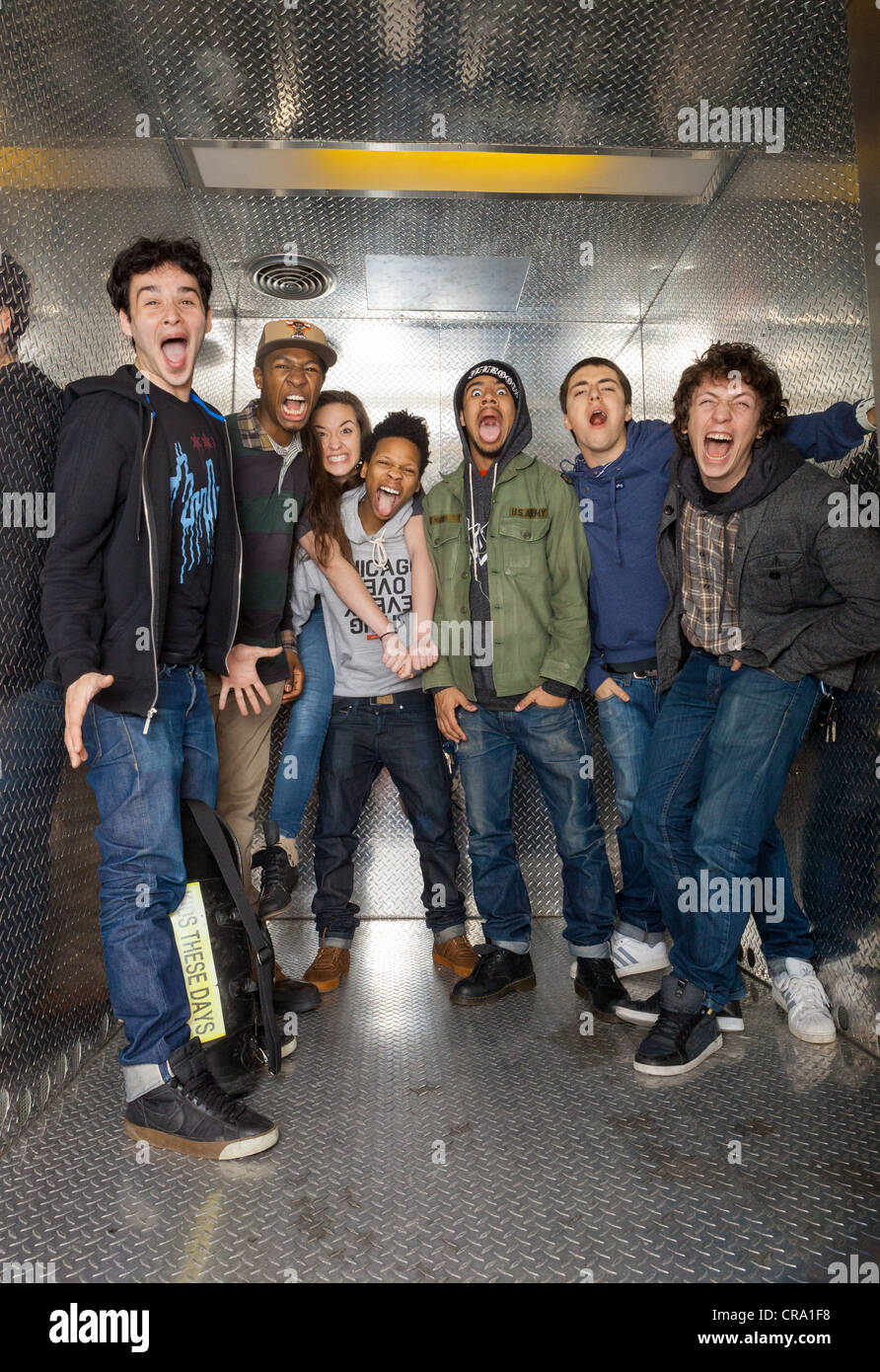 Chicago band Kids These Days Stock Photo - Alamy