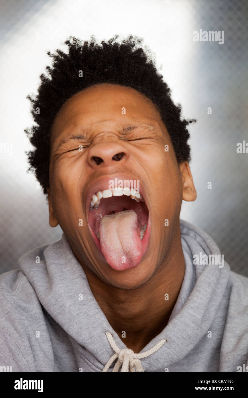 Kids These Days drummer Greg Landfair Jr Stock Photo - Alamy