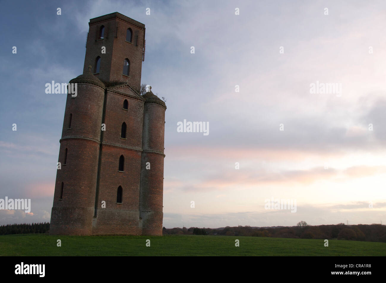 Horton Tower, a gigantic 18th century folly, dominates the surrounding ...