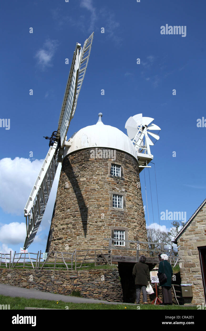 Heage Windmill in the Peak District Stock Photo - Alamy