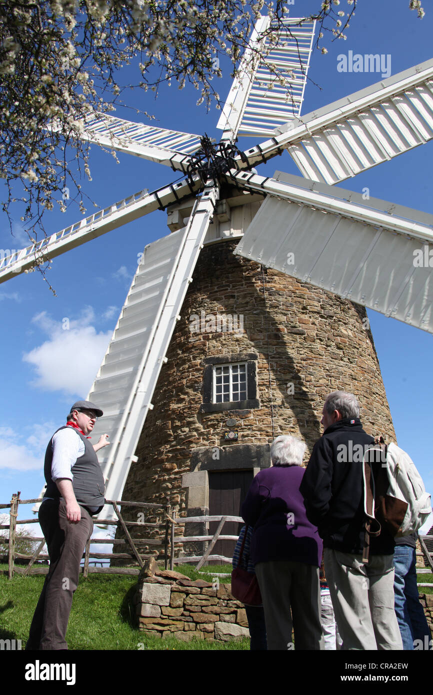 Heage Windmill in the Peak District Stock Photo - Alamy