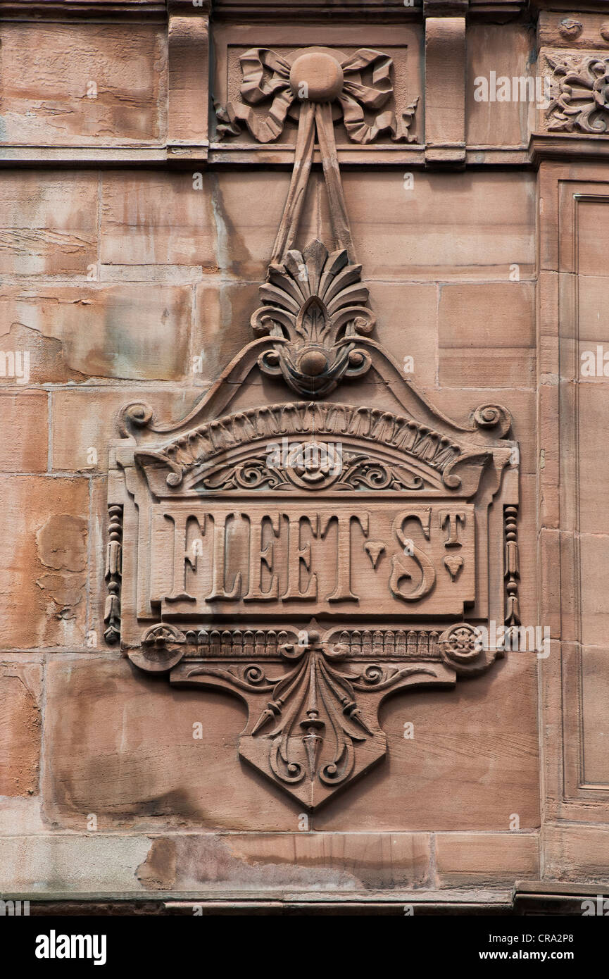 Fleet street sign hi-res stock photography and images - Alamy