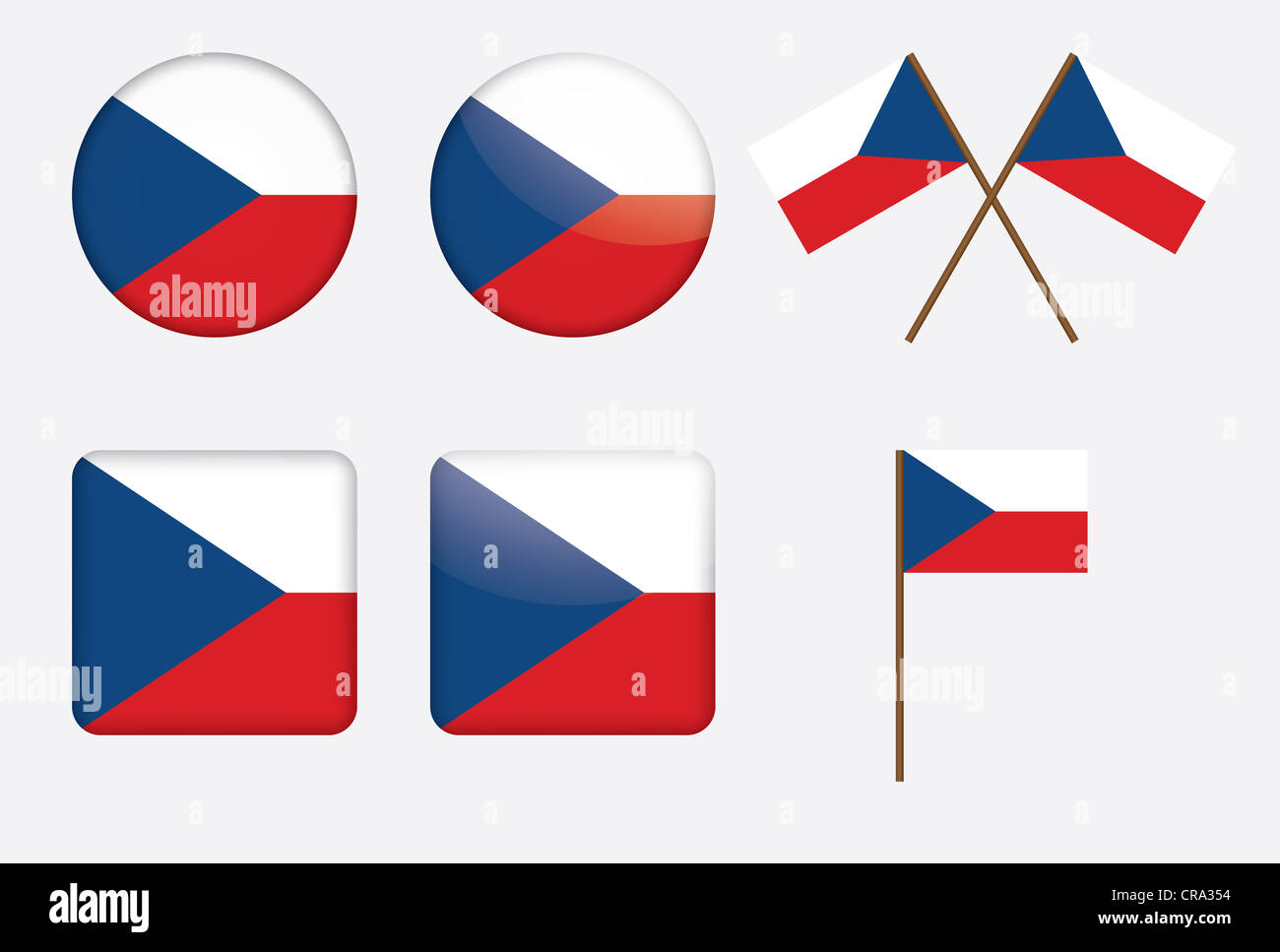 Flag of czechoslovakia hi-res stock photography and images - Alamy