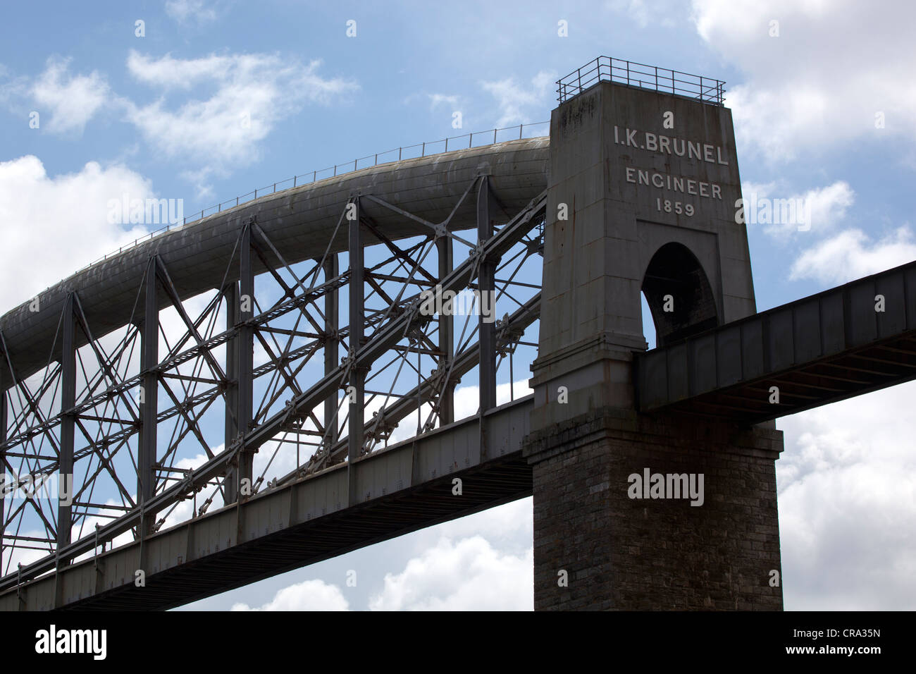 Tamar rail bridge hi-res stock photography and images - Alamy