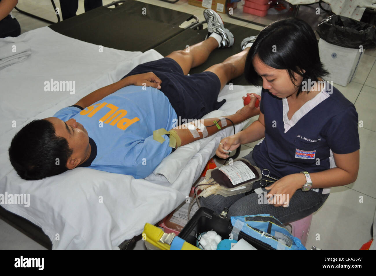 CAMP CRAME QUEZON CITY PHILIPPINES- June 14 2012 In celebration of ...