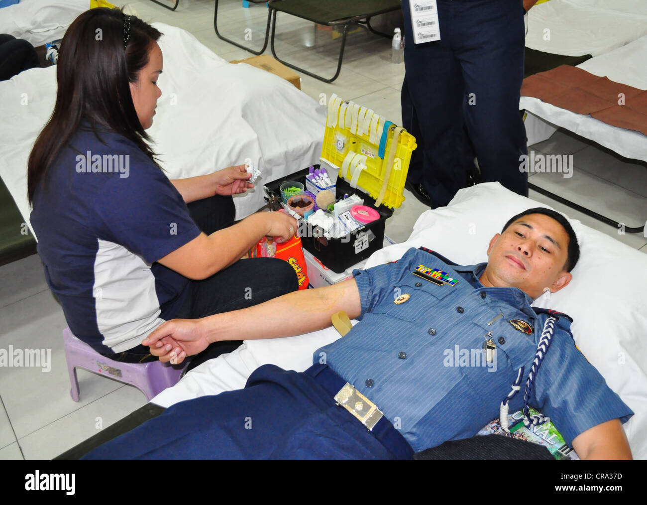 CAMP CRAME QUEZON CITY PHILIPPINES- June 14 2012 In celebration of ...