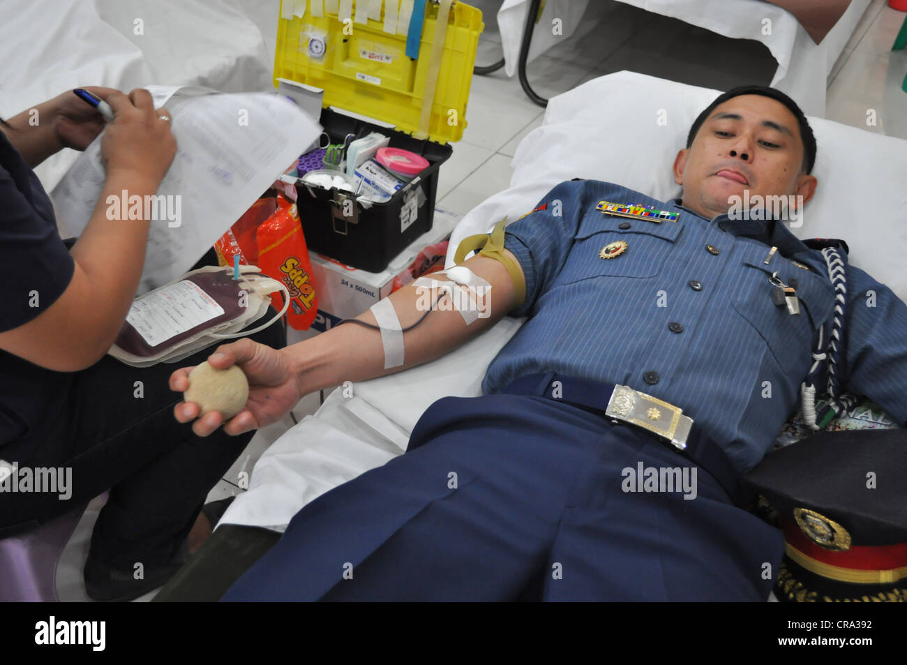 CAMP CRAME QUEZON CITY PHILIPPINES- June 14 2012 In celebration of ...