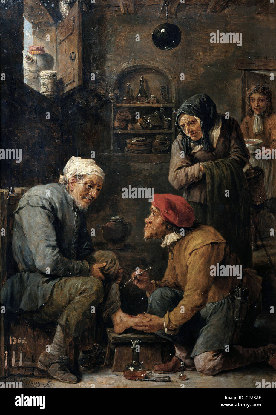 David Teniers the Younger The surgical operation Prado Museum - Madrid ...