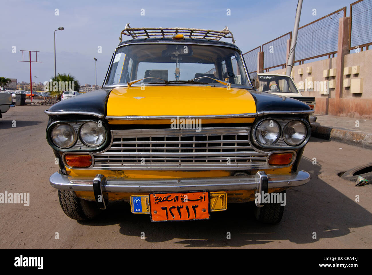 Old taxi in Alexandria, Egypt, Africa Stock Photo - Alamy