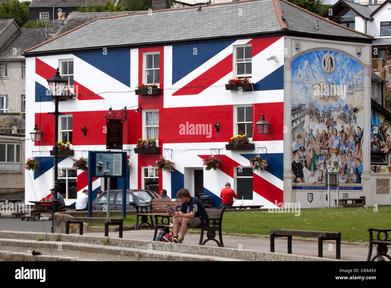 The Union Inn Saltash Stock Photo - Alamy