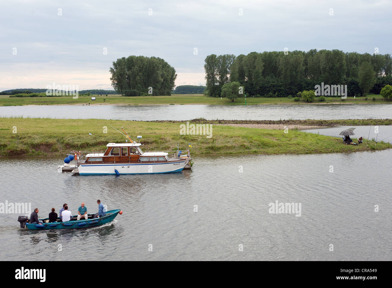 River Rhine Hitdorf Germany Stock Photo - Alamy