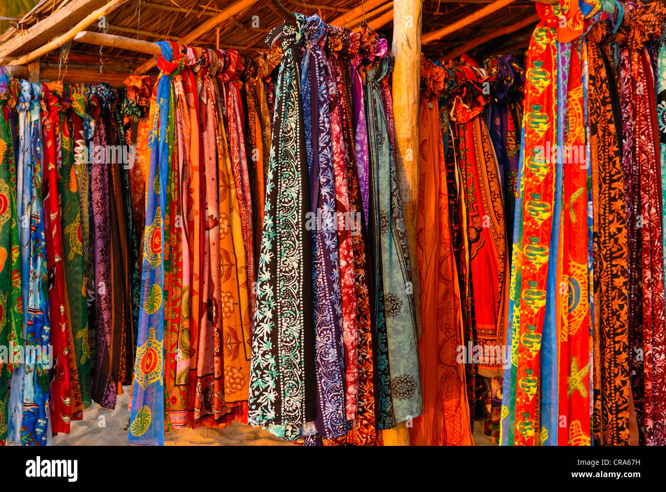 Colorful sarongs in Ifaty, Madagascar, Africa Stock Photo - Alamy