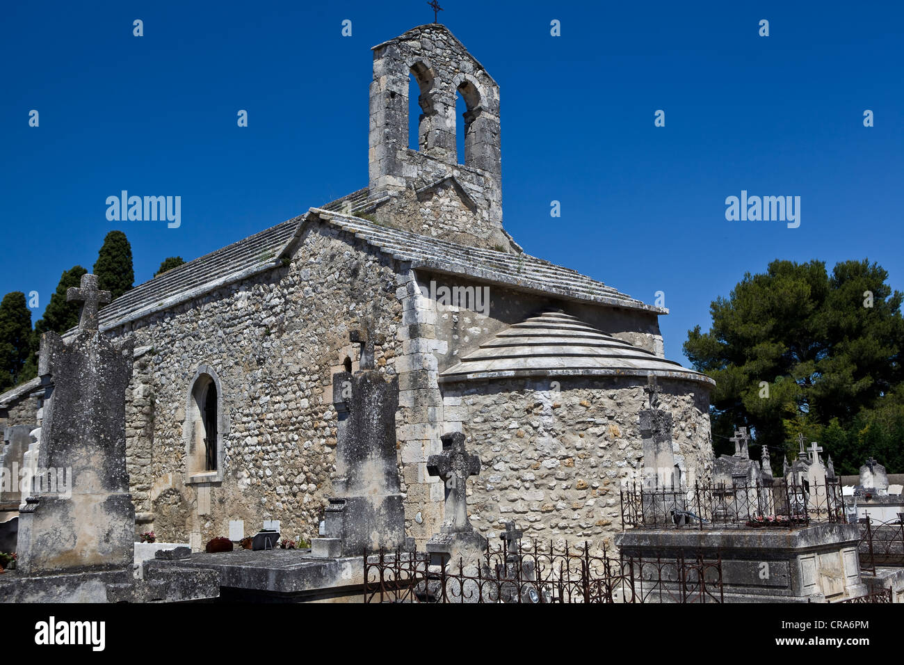 Early Romanesque chapel in Provence : Sainte Croix 9th century Stock ...