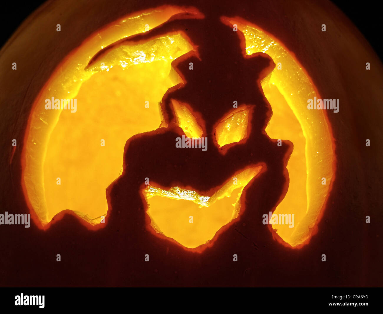 Halloween jack lantern ghost hi-res stock photography and images - Alamy