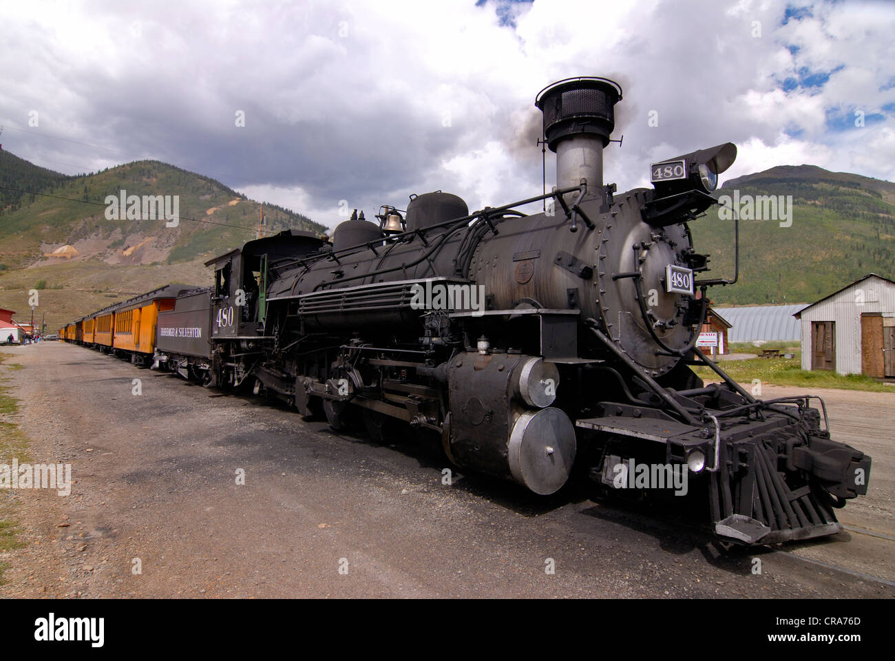 Old north american steam locomotive hi-res stock photography and images ...