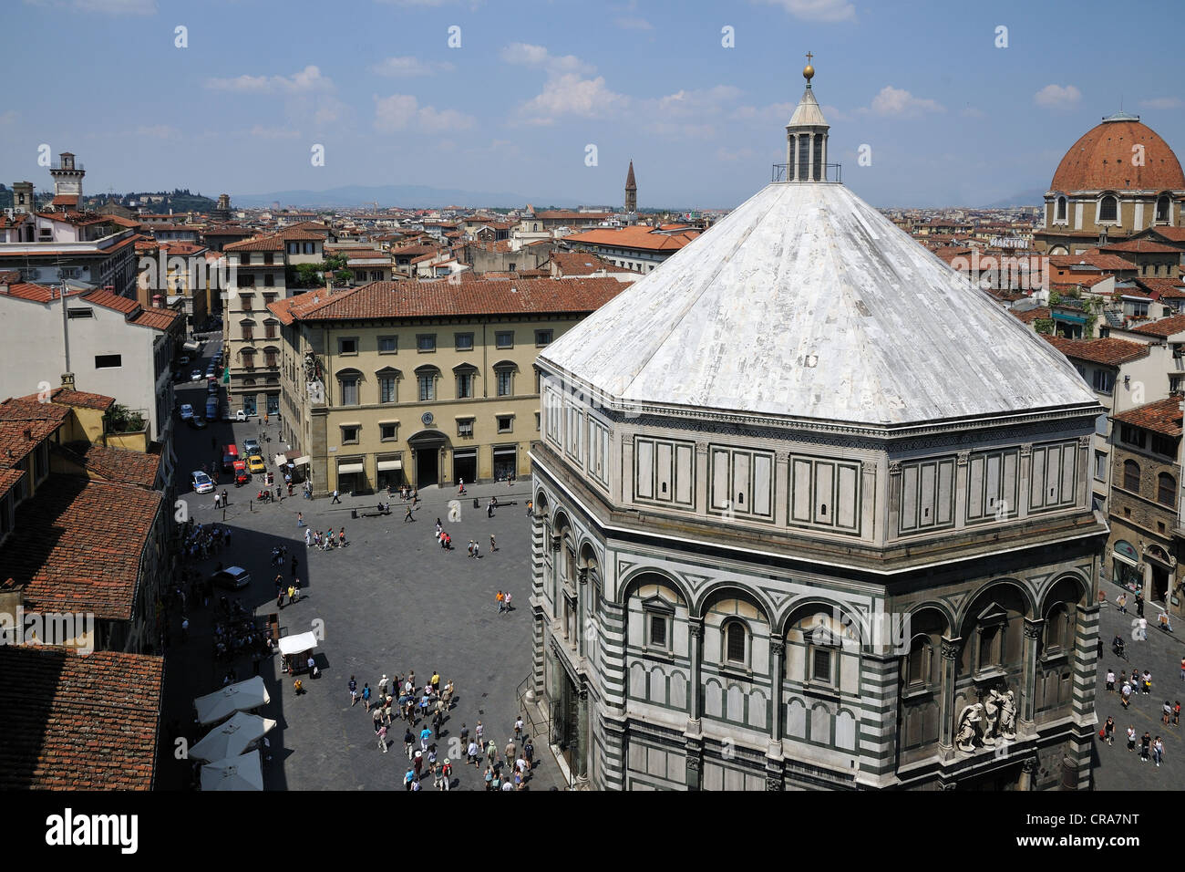 The Florence Baptistry or Battistero di San Giovanni, Florence, Tuscany ...