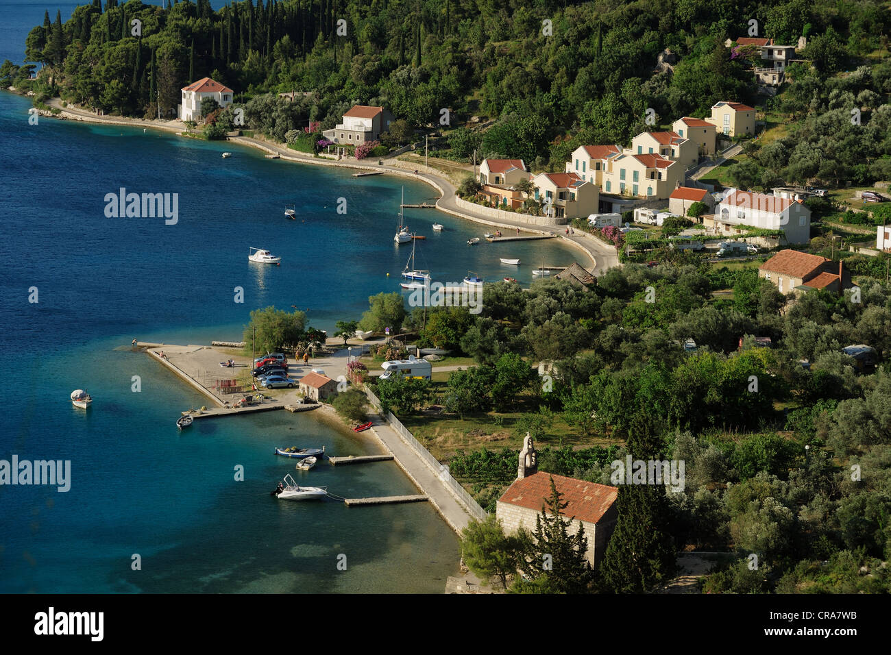 The small village of Slano, Croatia, Europe Stock Photo - Alamy