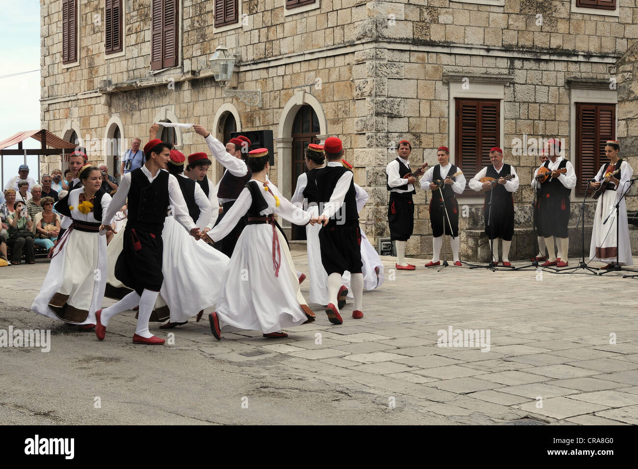 Folk dance in Cilipi, Dubrovnik, Croatia, Europe Stock Photo - Alamy