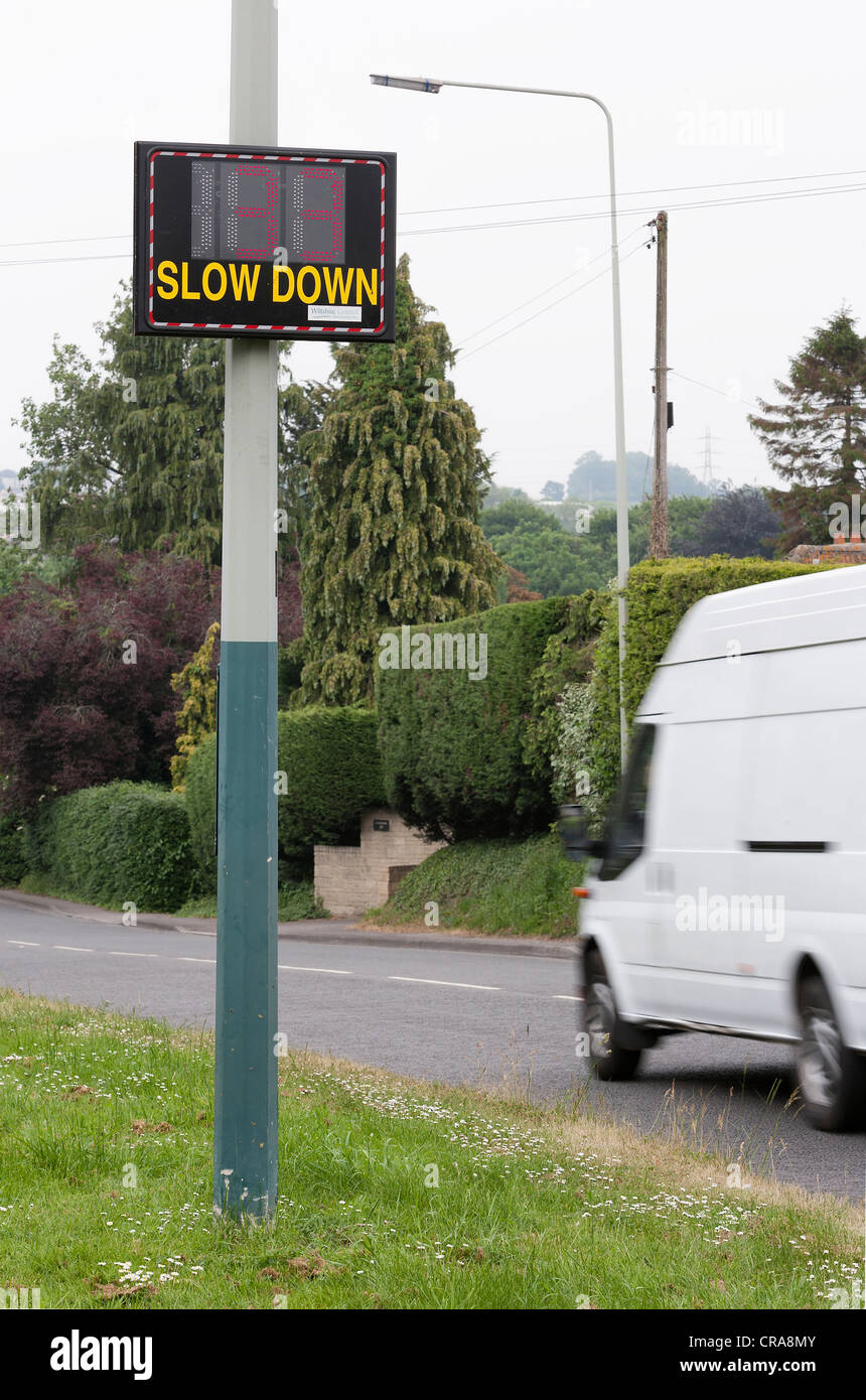 Digital speed limit sign hi-res stock photography and images - Alamy