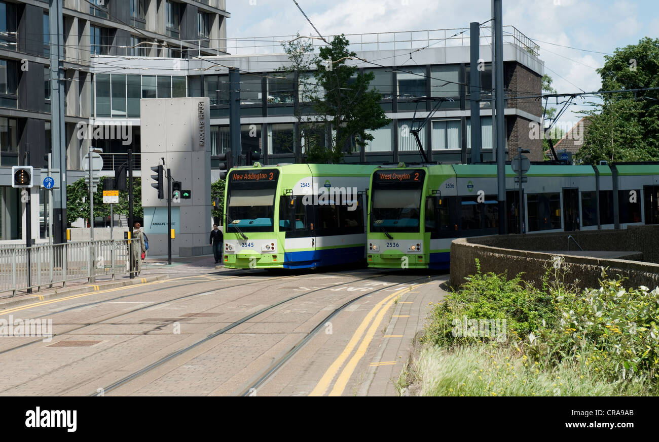 Trams croydon hi-res stock photography and images - Alamy