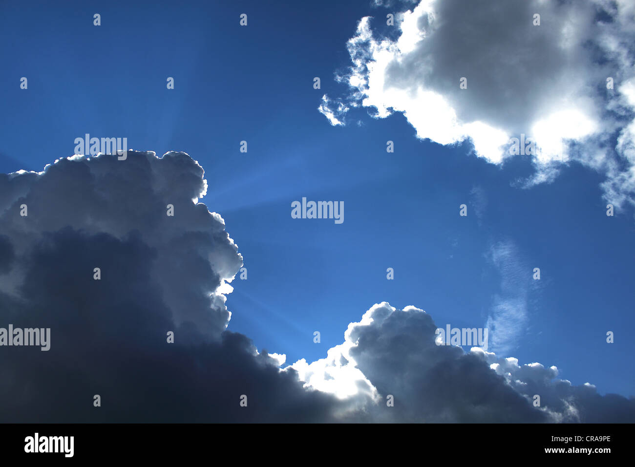 Sun behind a cloud hi-res stock photography and images - Alamy