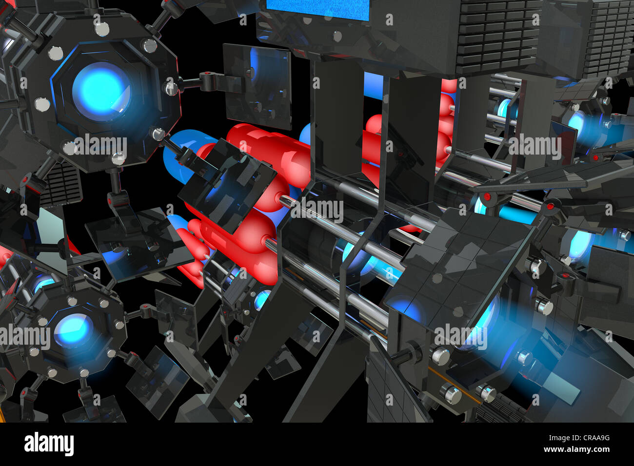 Future technology concept red camera hi-res stock photography and ...