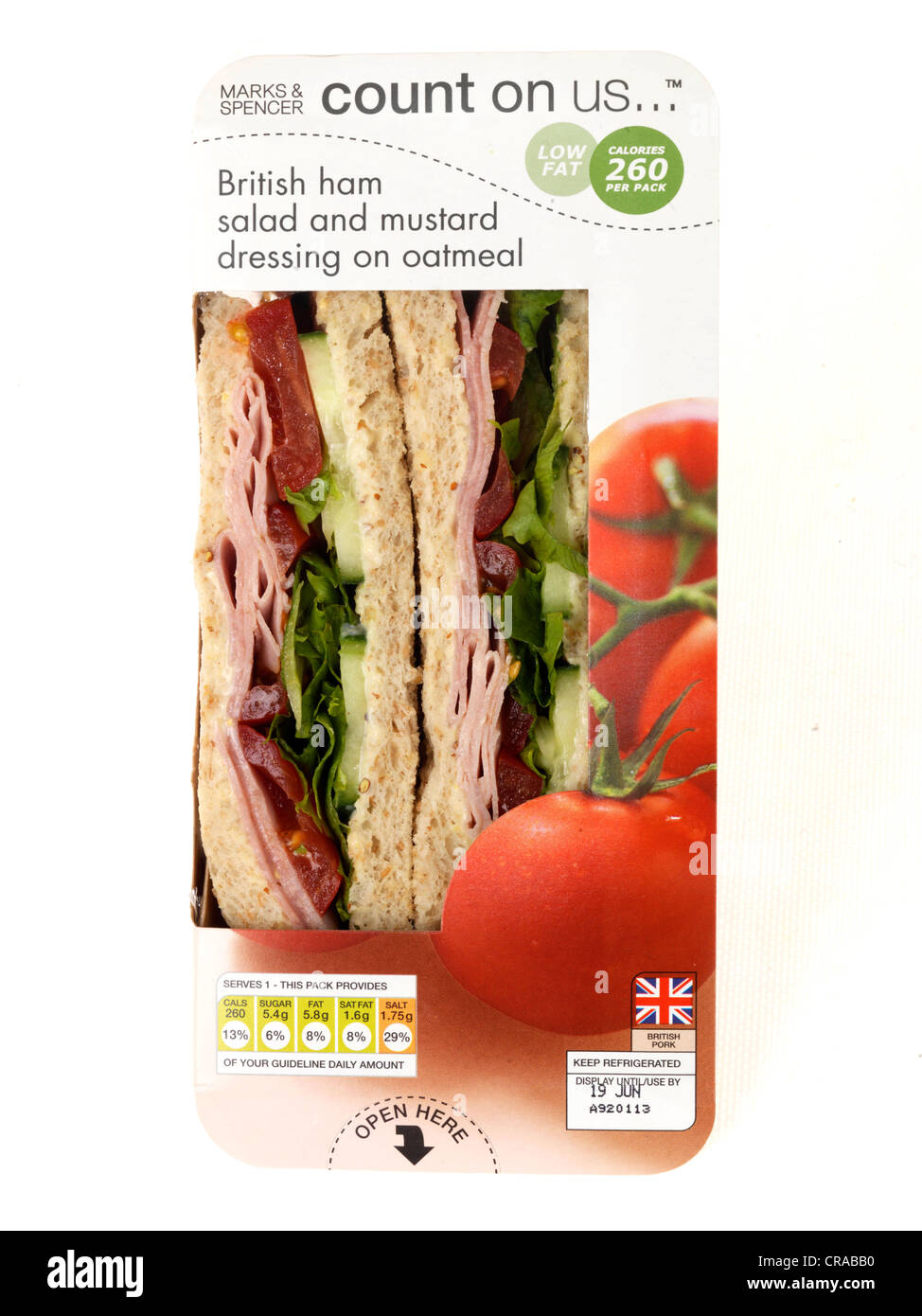 Carton salad bread hi-res stock photography and images - Alamy