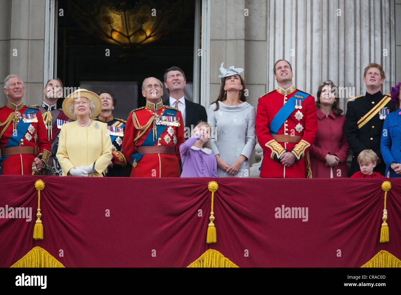 Prince charles queen elizabeth ii hi-res stock photography and images ...