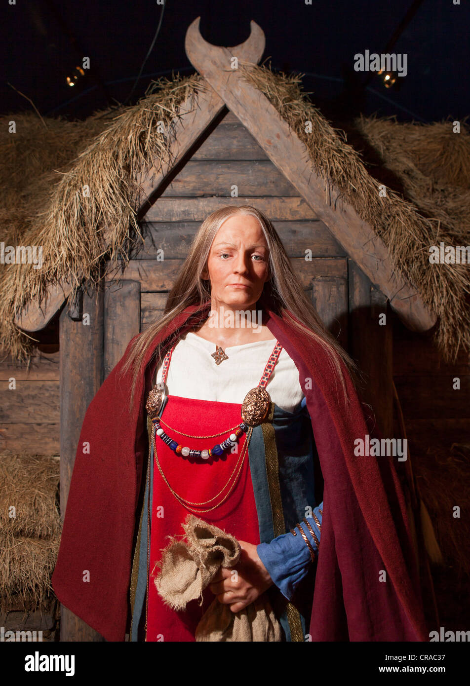 Lifelike silicon figure of Thordis “The Fortune Teller”, The ...