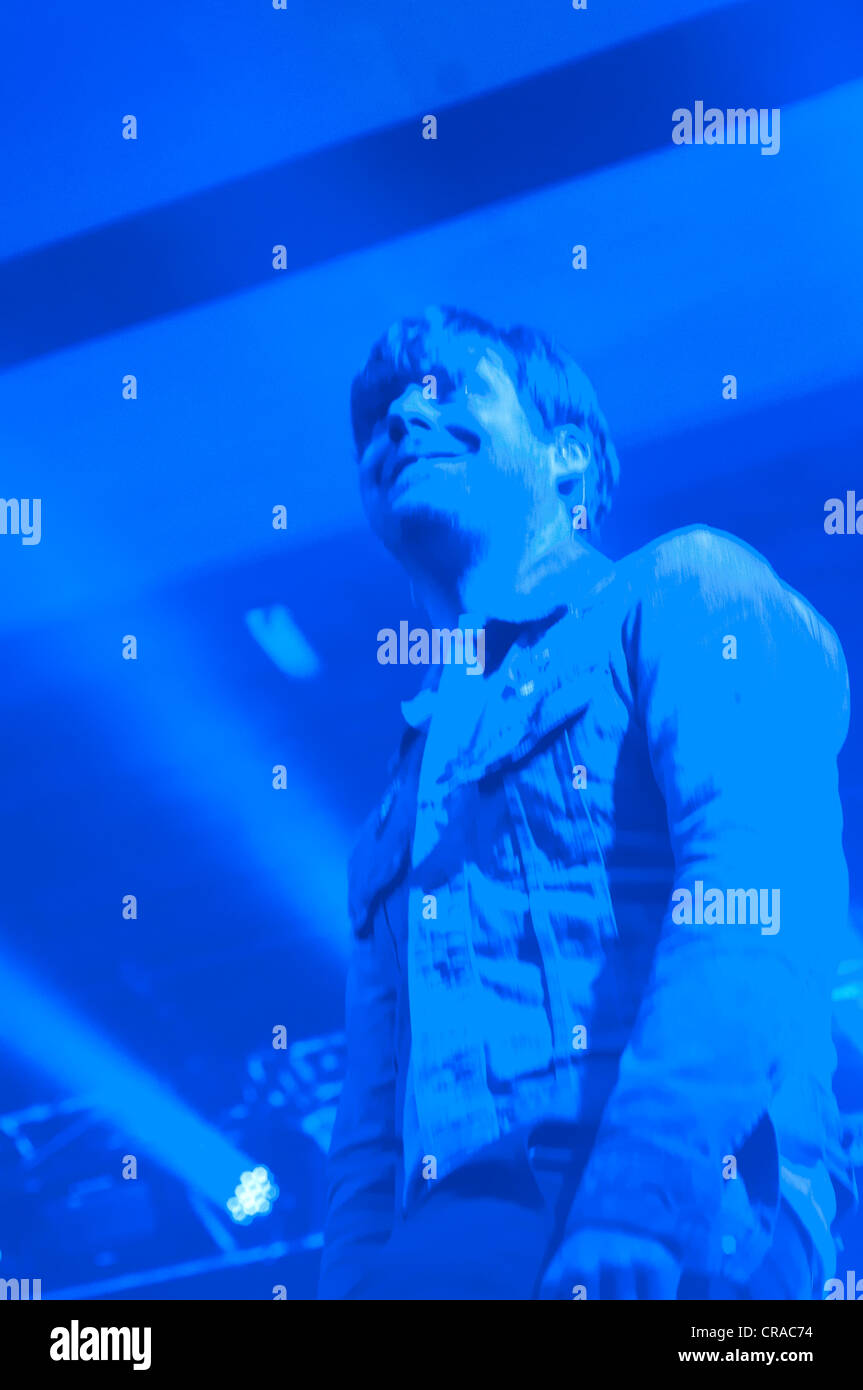 Ricky Wilson, Lead singer of The Kaiser Chiefs Stock Photo - Alamy