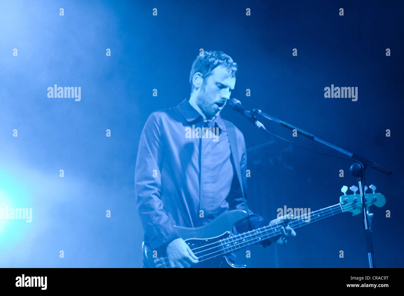 Simon Rix, Bass guitarist of The Kaiser Chiefs Stock Photo - Alamy