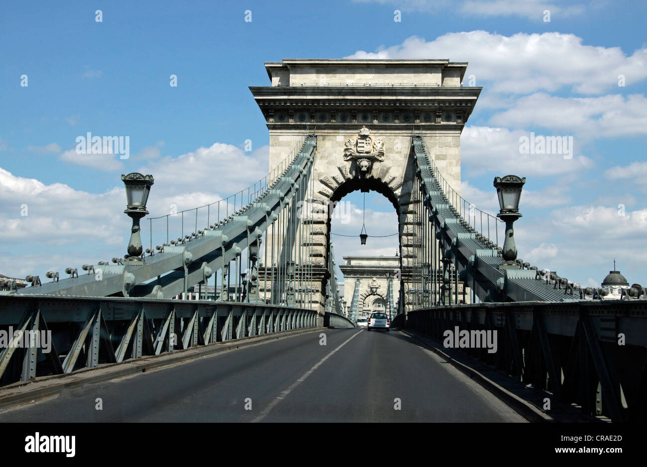 Széchenyi Chain Bridge, Budapest, Hungary, Europe Stock Photo - Alamy