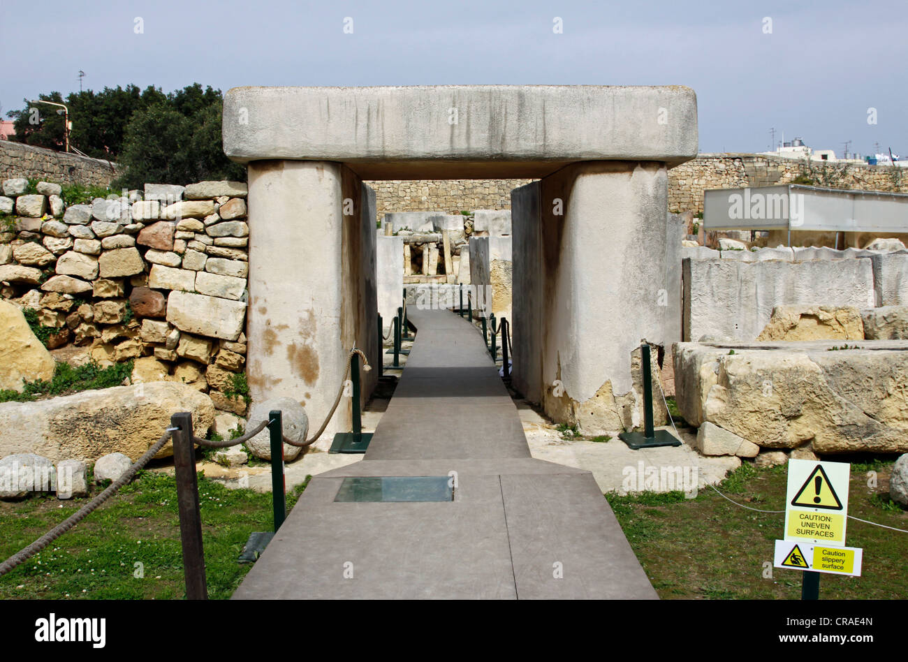 Malta neolithic temples hi-res stock photography and images - Alamy