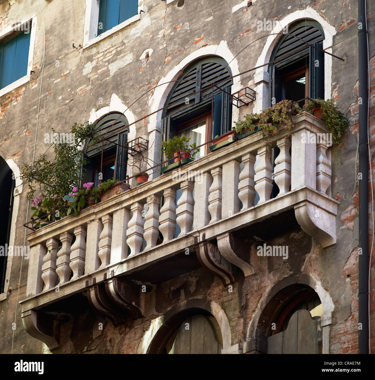 Venice balcony hi-res stock photography and images - Alamy