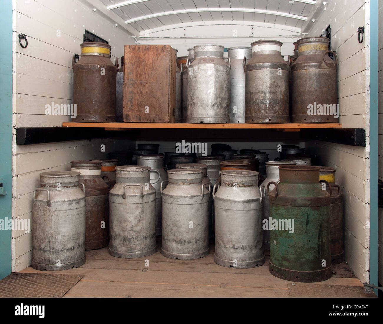 Milk train vintage hi-res stock photography and images - Alamy