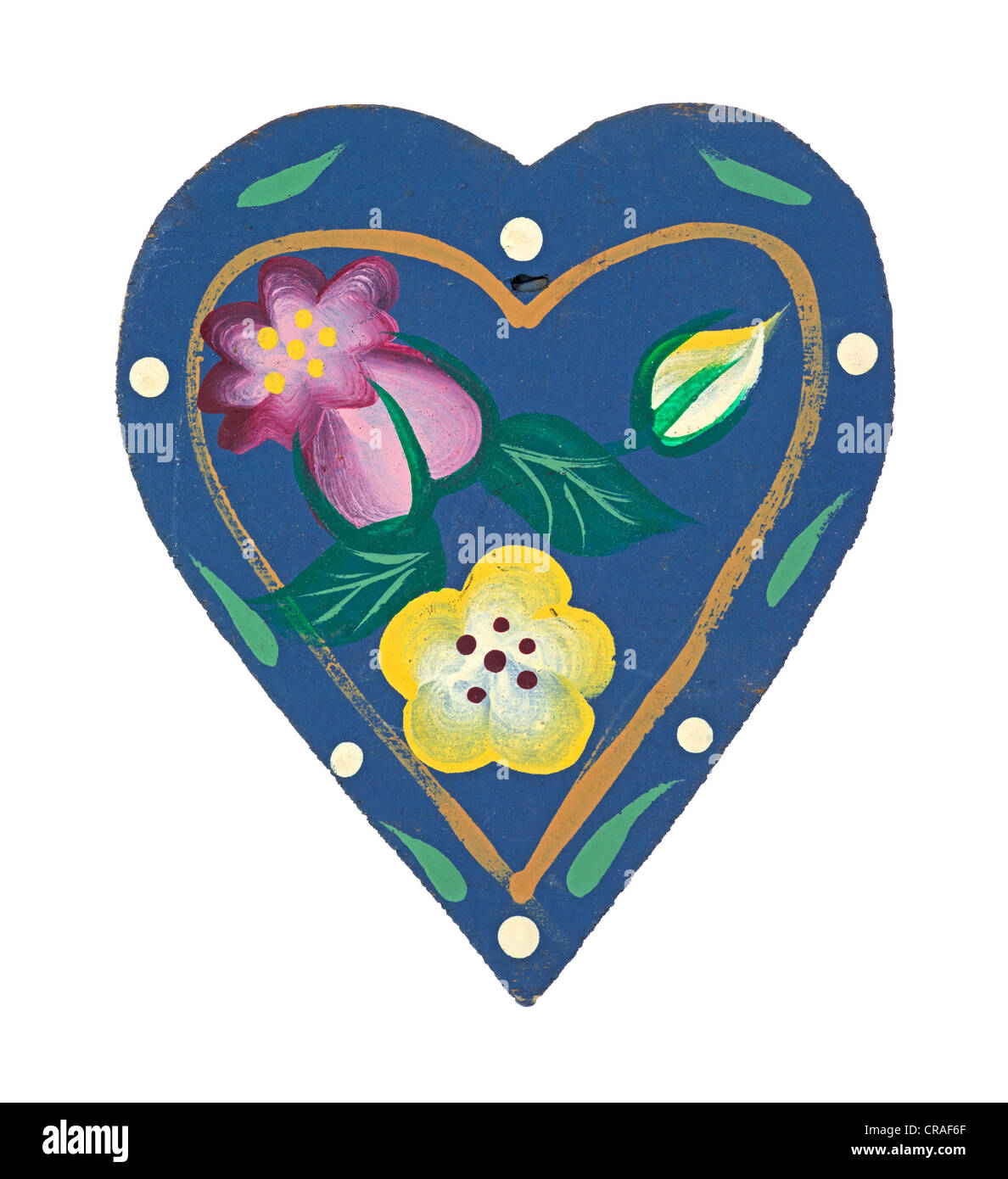 Vintage folk art style Cut Out Stock Images & Pictures - Alamy