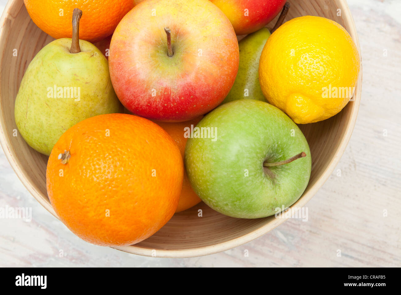 Colorful fruit bowl Stock Photo - Alamy