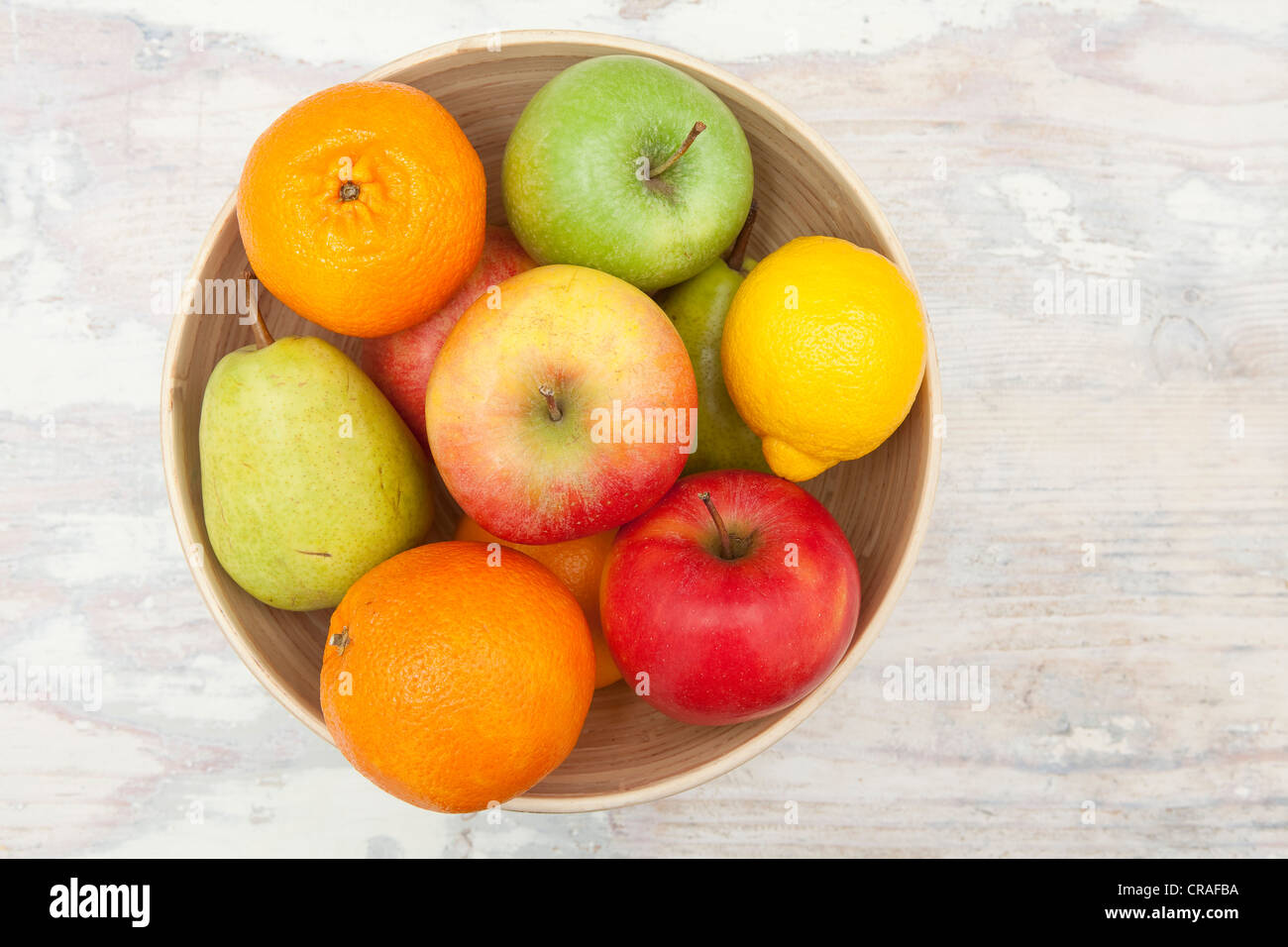 Colorful fruit bowl Stock Photo - Alamy