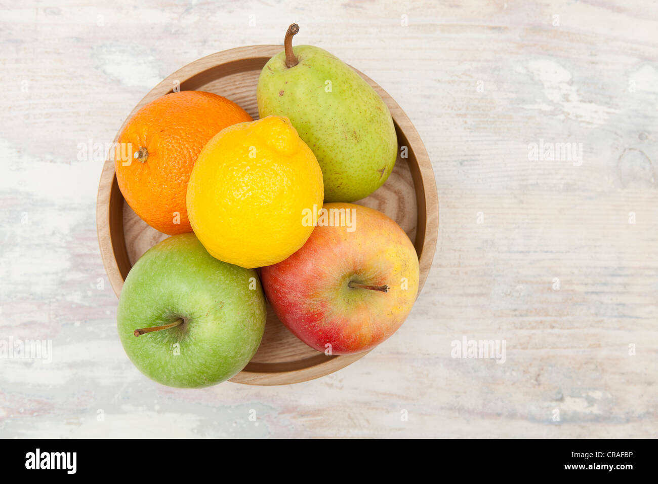 Colorful fruit bowl Stock Photo - Alamy