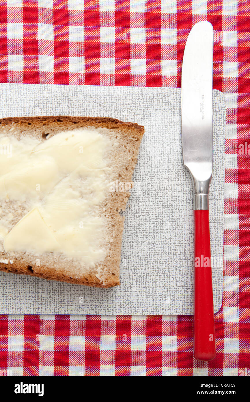 Bread and butter Stock Photo - Alamy