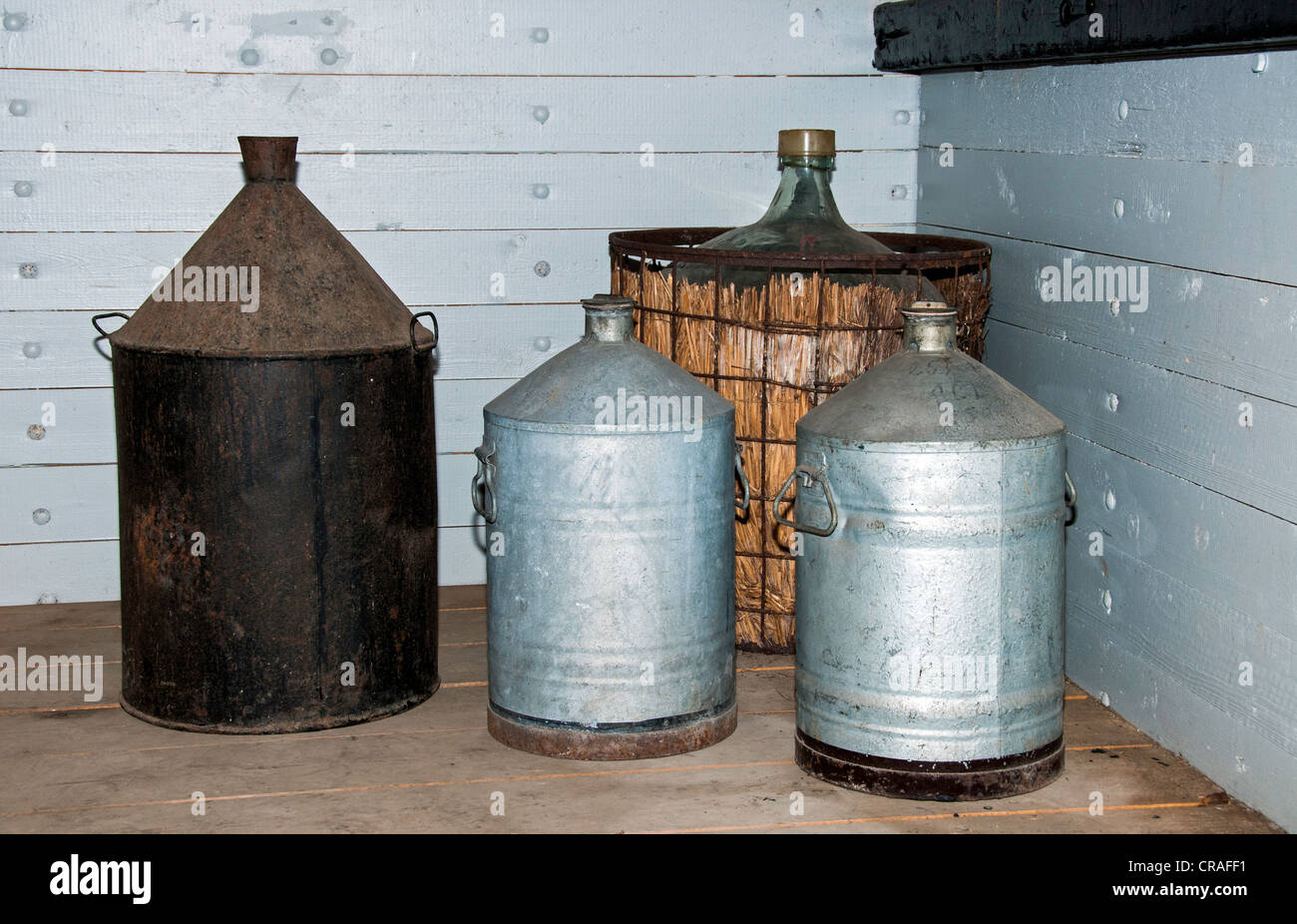 Still life milk cans hi-res stock photography and images - Alamy
