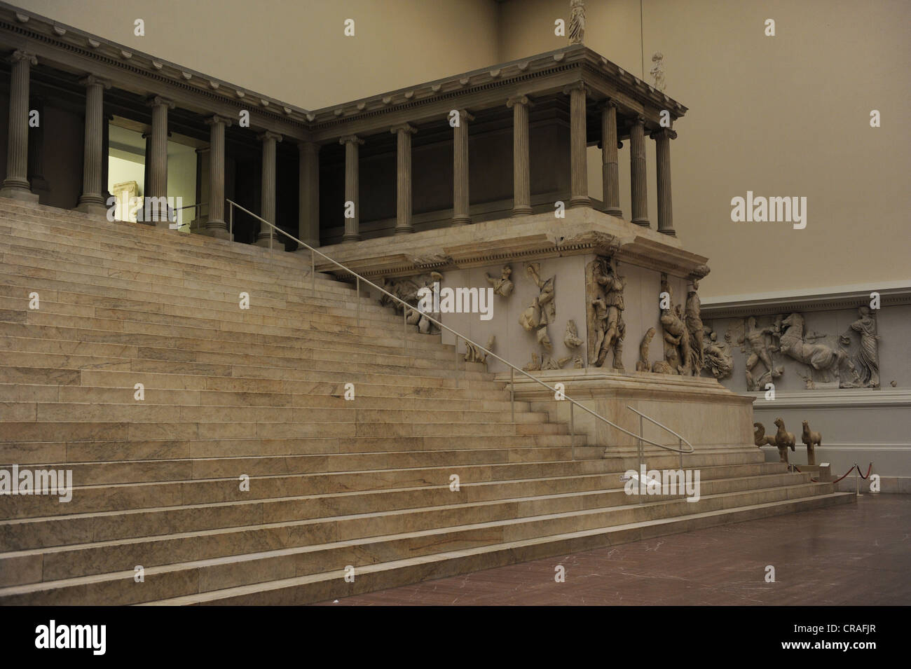 Altar Of Zeus, Pergamon Stock Photos & Altar Of Zeus, Pergamon Stock ...
