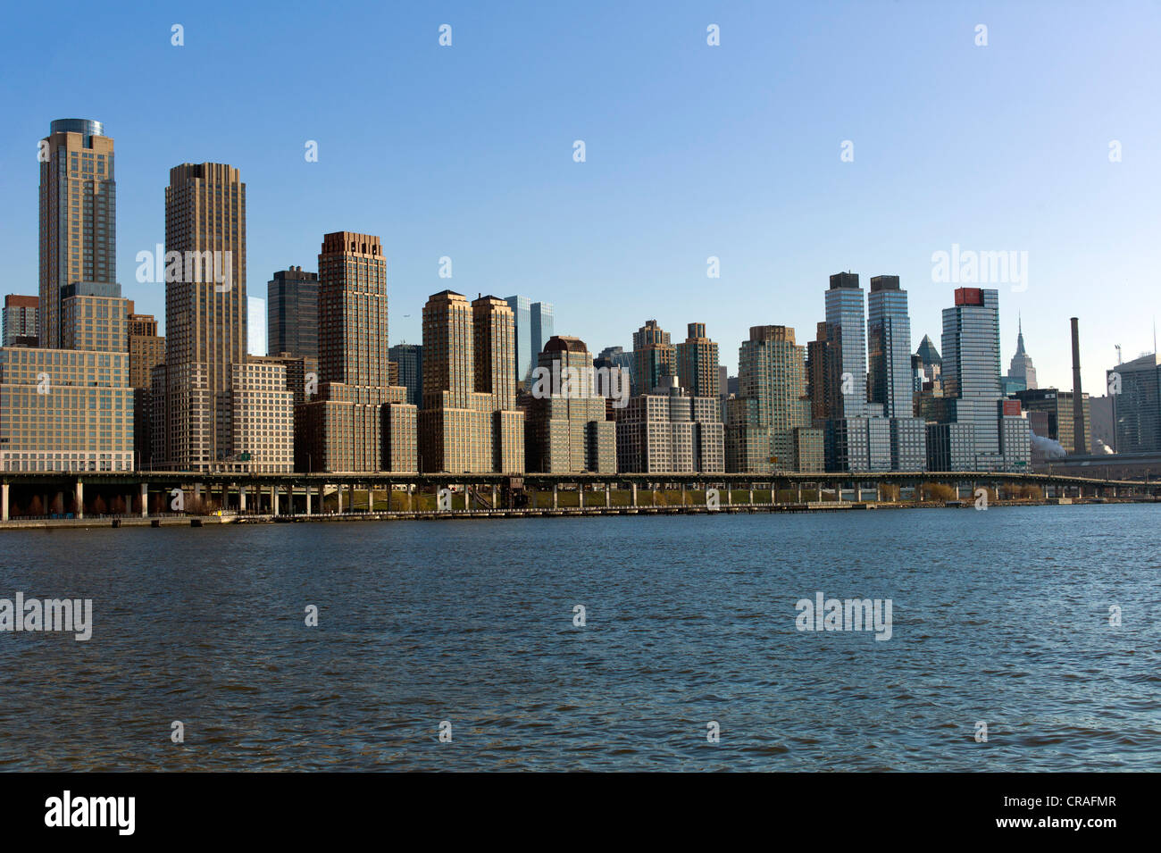 Upper West Side New York City Skyline Downtown New York Skyline With