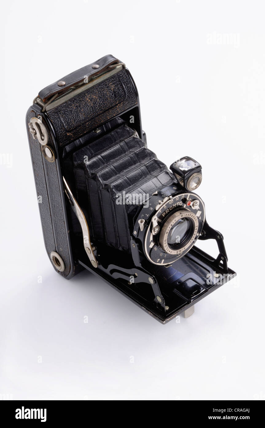 Old roll film camera Stock Photo - Alamy