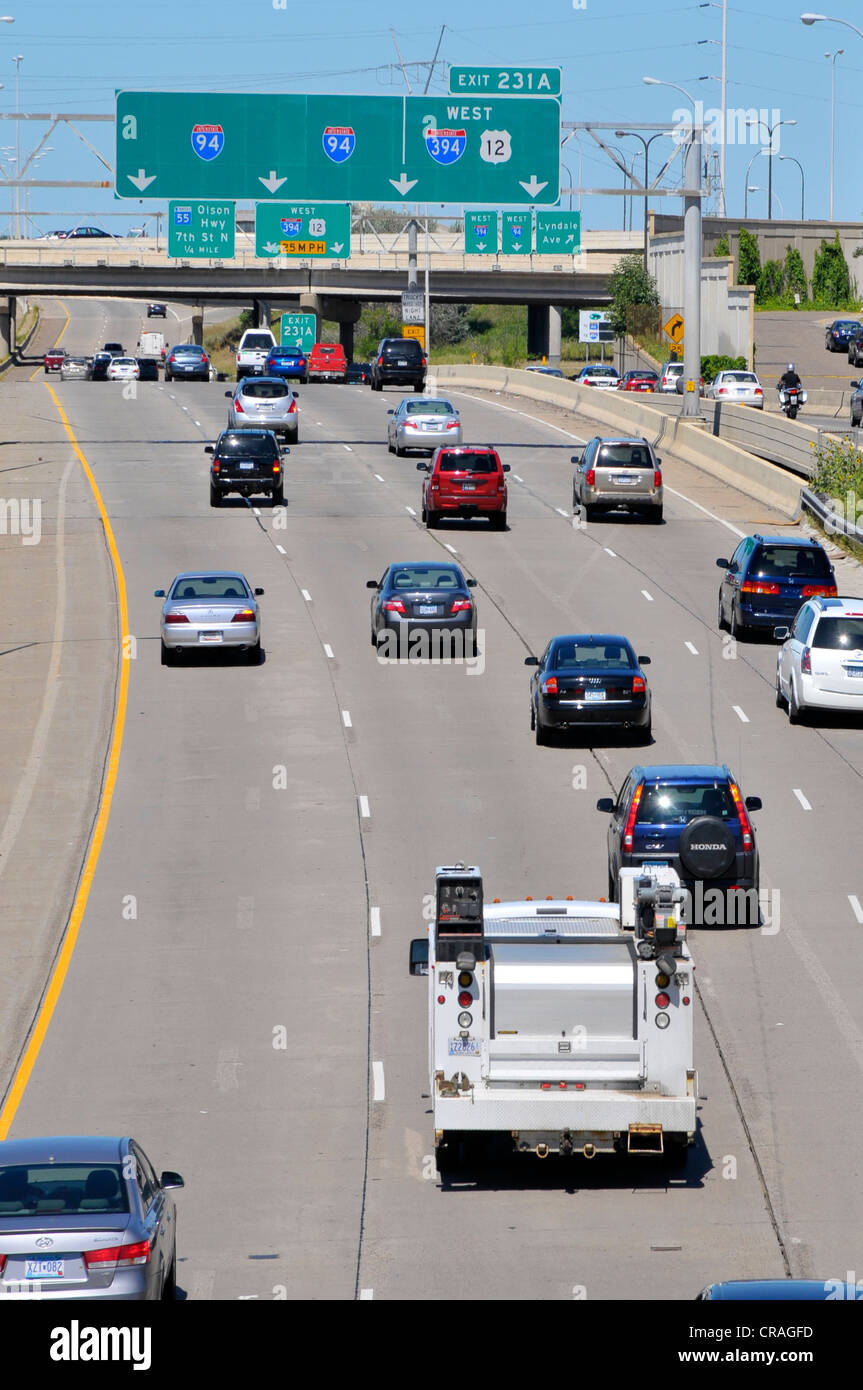 Interstate I 94 Minneapolis Minnesota Stock Photo - Alamy