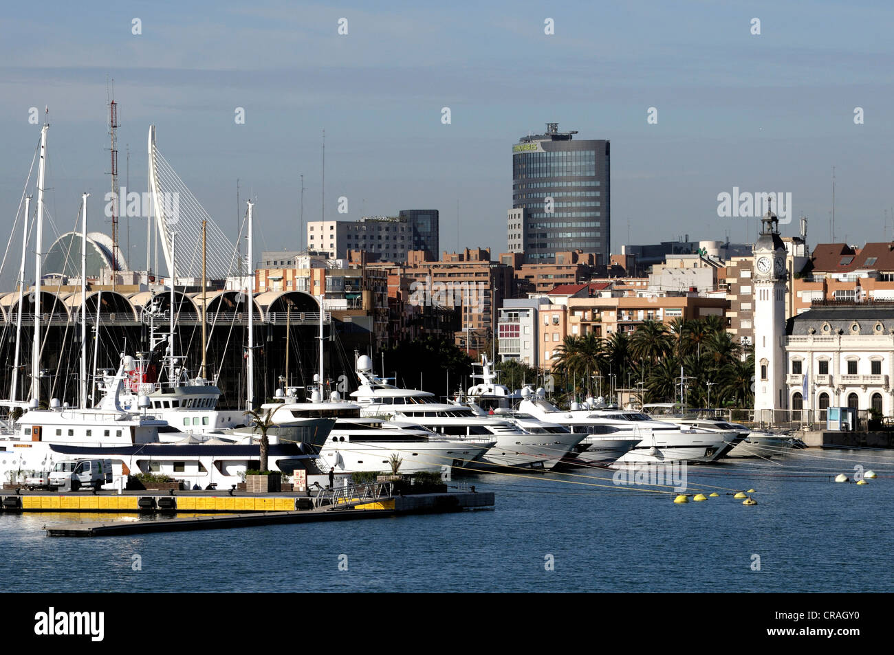 Port, Valencia, Spain, Europe Stock Photo - Alamy