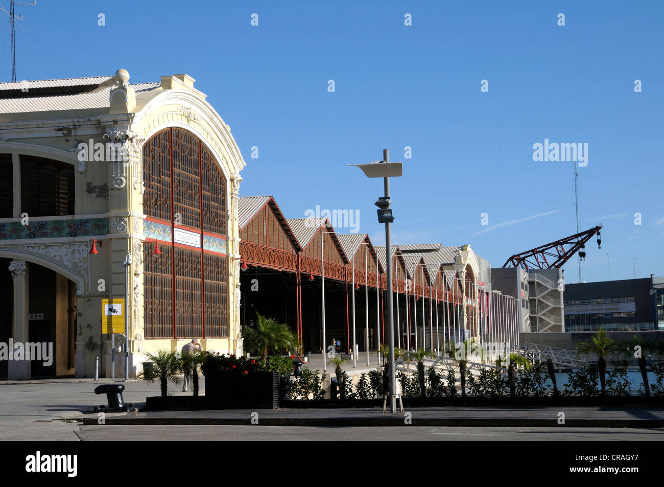 Valencia spain port hi-res stock photography and images - Alamy